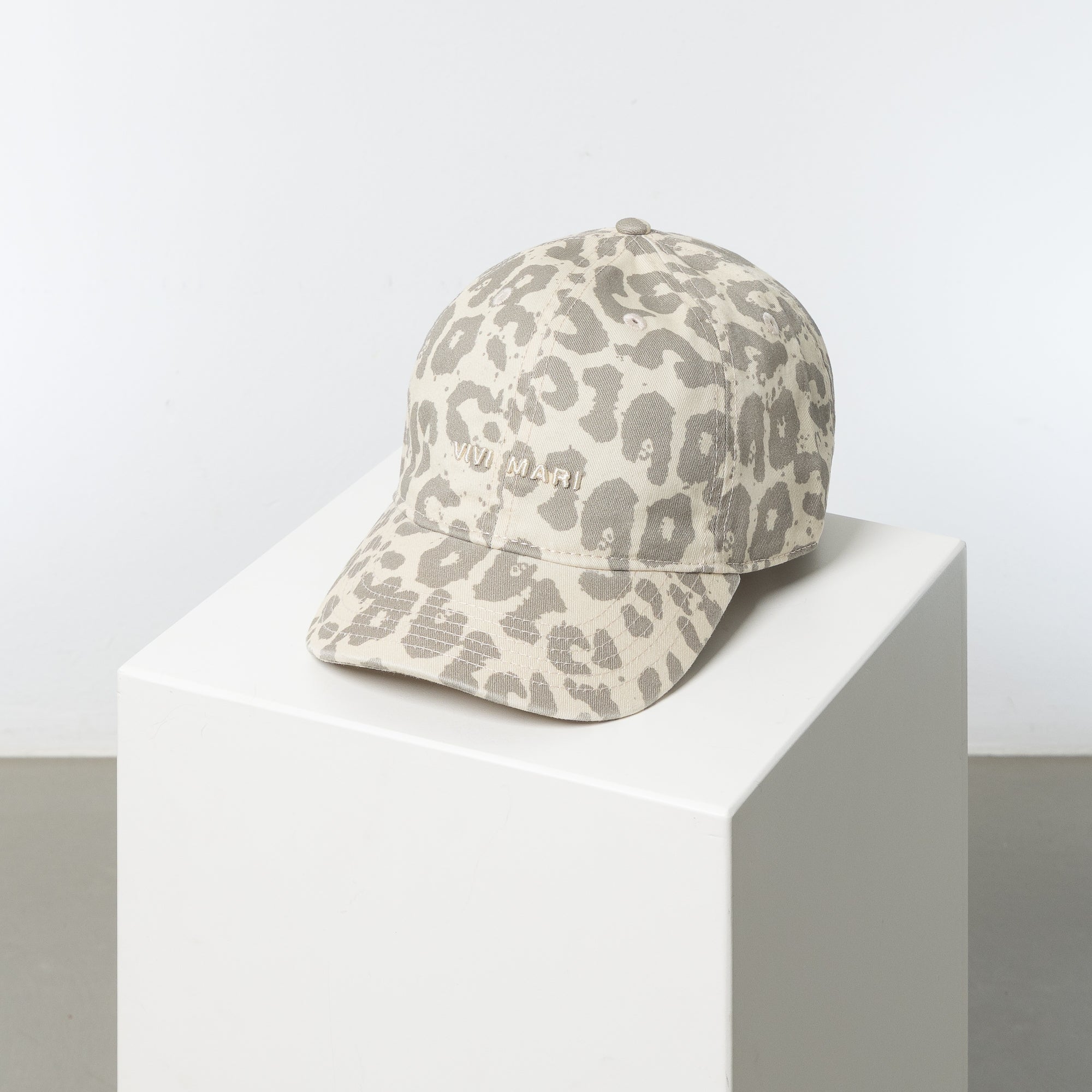 Cap leo splashes stone-sand/sand - VIVI MARI
