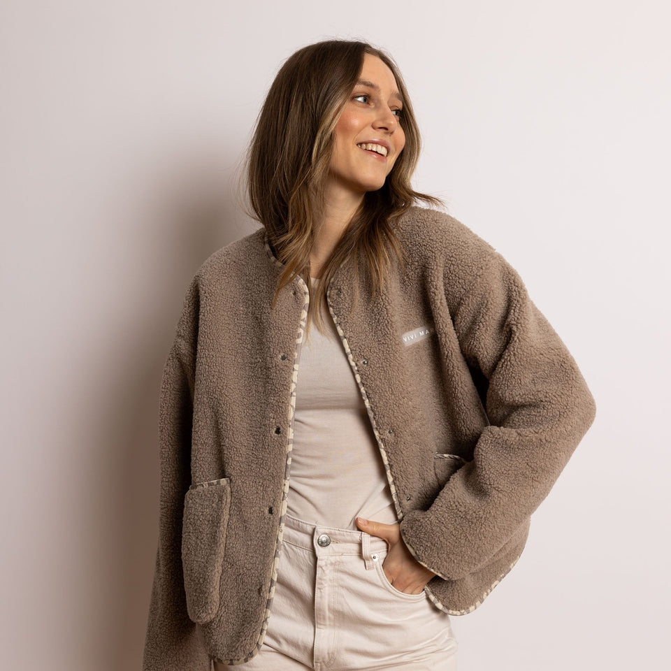 Teddy Fleece Jackets – VIVI MARI